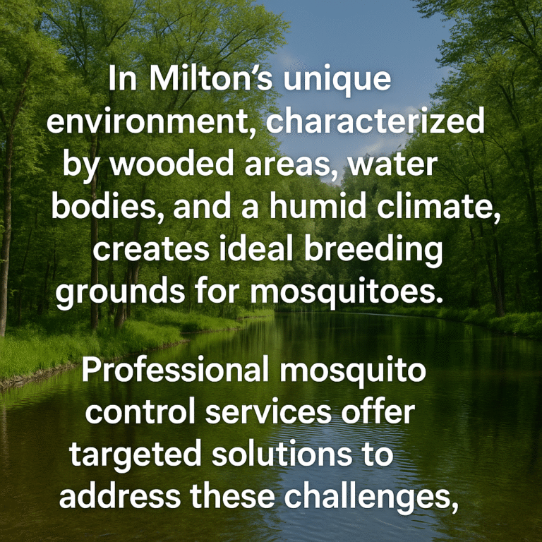 How Much Does Mosquito Control Cost in Milton, Georgia? Anthem Pest Control