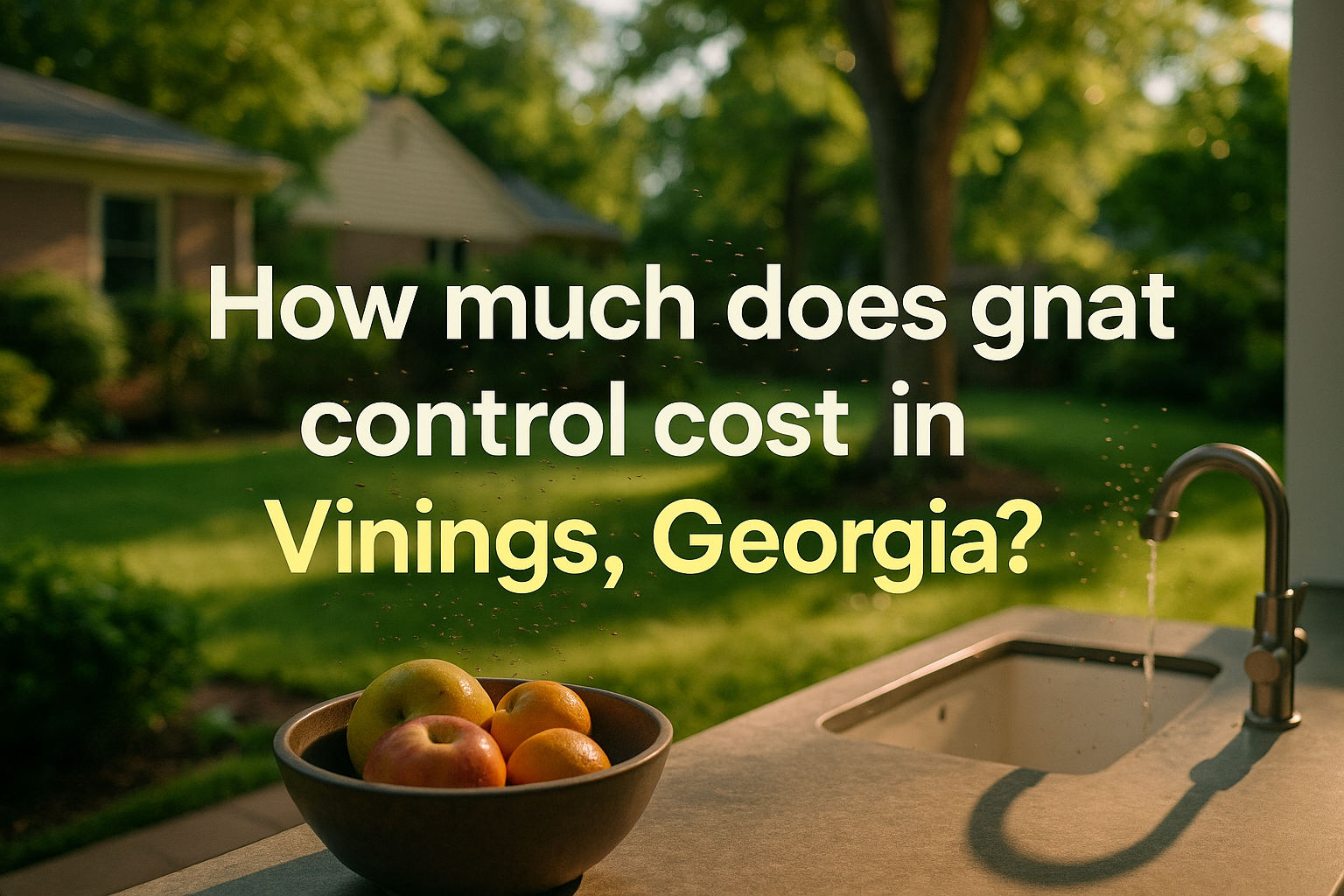 Gnat Control Vinings GA | Cost, Treatment and Local Experts