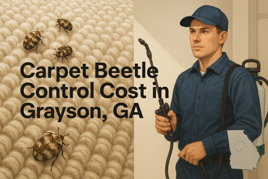 Carpet Beetle Control Cost Grayson (2026 Guide)