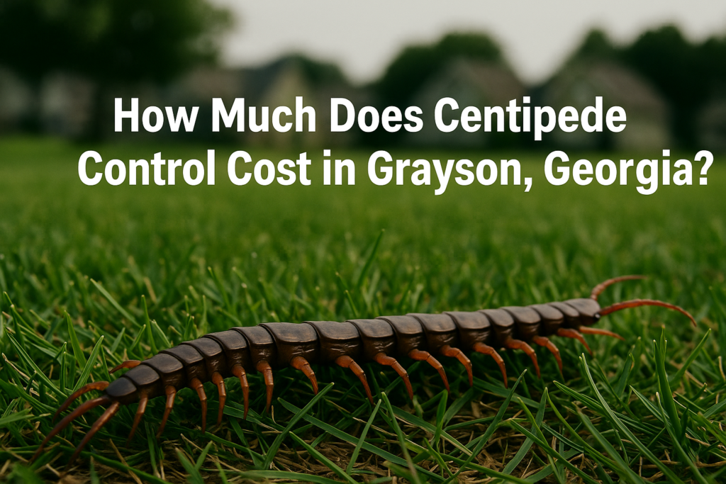 Centipede Control Cost Grayson (2026 Pricing Guide)